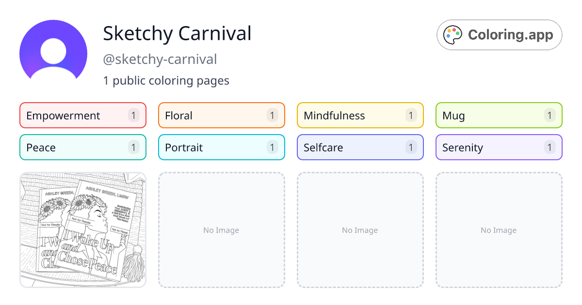 Sketchy Carnival (@sketchy-carnival) • Coloring.app