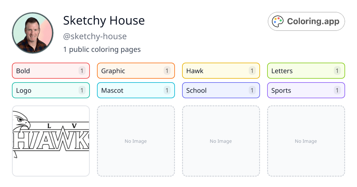 Sketchy House (@sketchy-house) • Coloring.app
