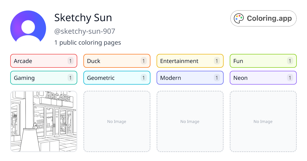 Sketchy Sun (@sketchy-sun-907) • Coloring.app