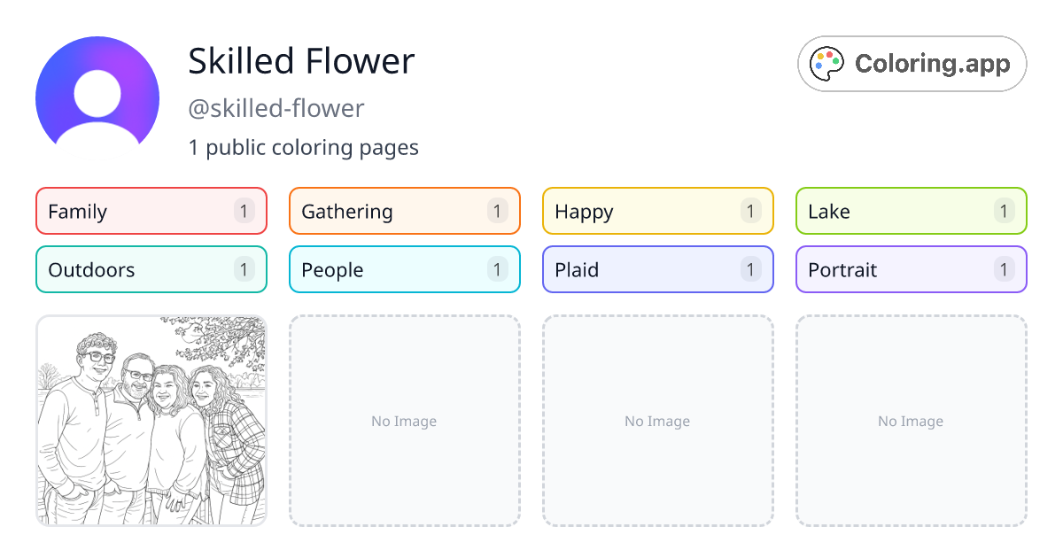 Skilled Flower (@skilled-flower) • Coloring.app