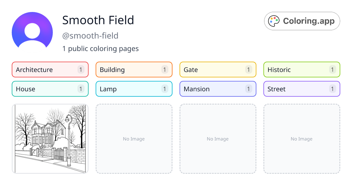 Smooth Field (@smooth-field) • Coloring.app
