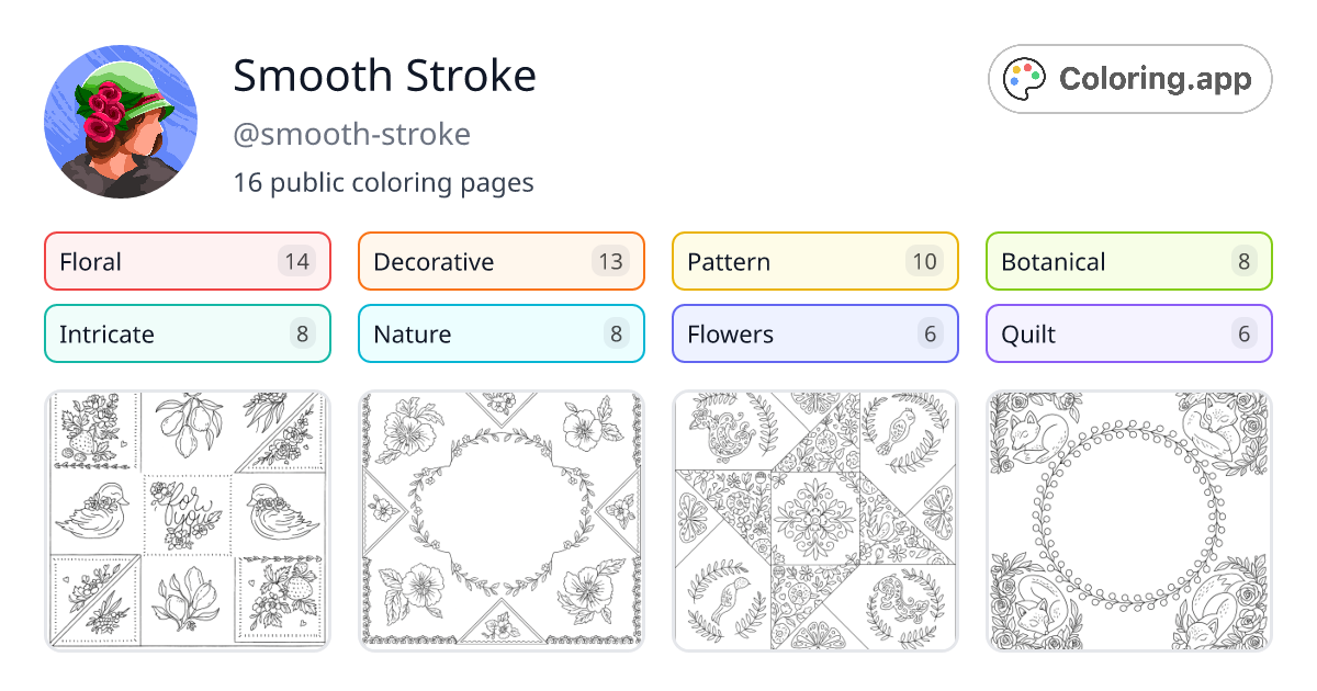 Smooth Stroke (@smooth-stroke) • Coloring.app
