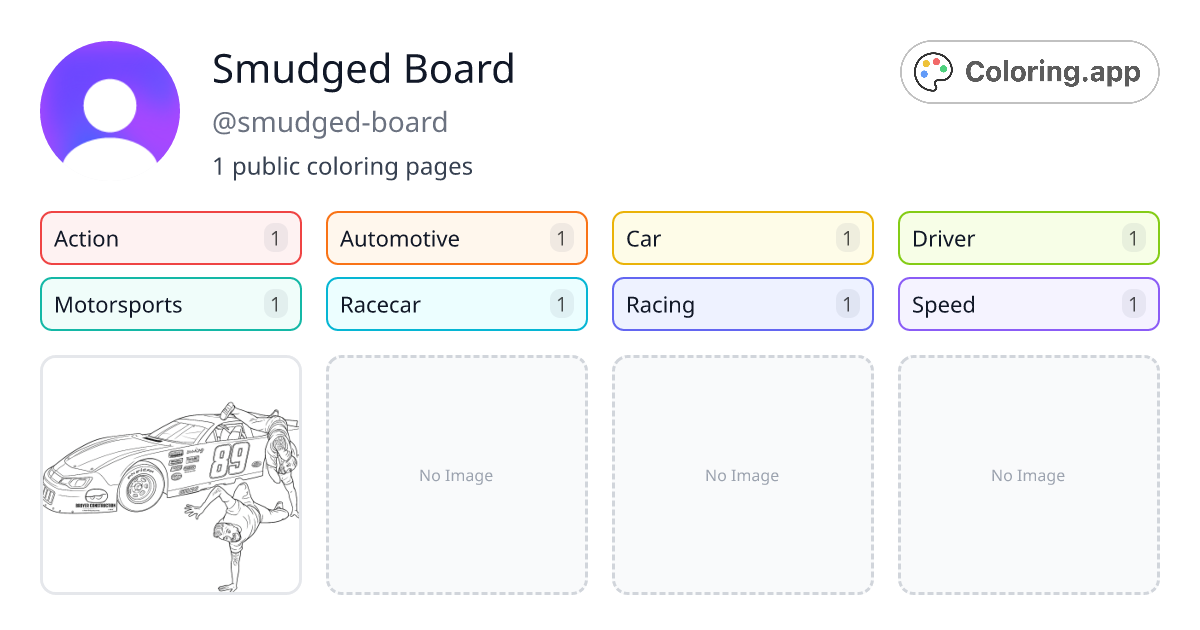 Smudged Board (@smudged-board) • Coloring.app
