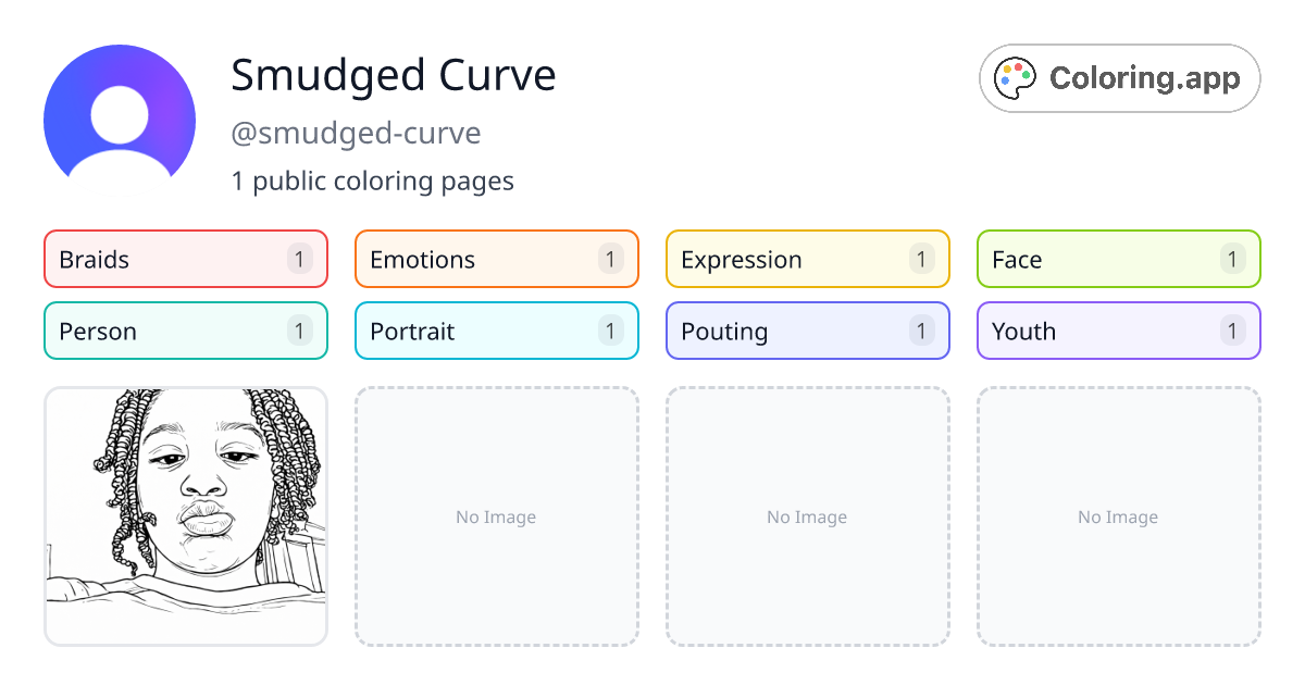 Smudged Curve (@smudged-curve) • Coloring.app