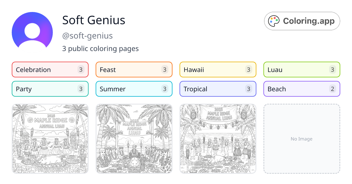 Soft Genius (@soft-genius) • Coloring.app