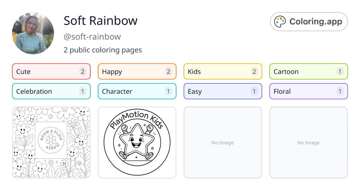 Soft Rainbow (@soft-rainbow) • Coloring.app