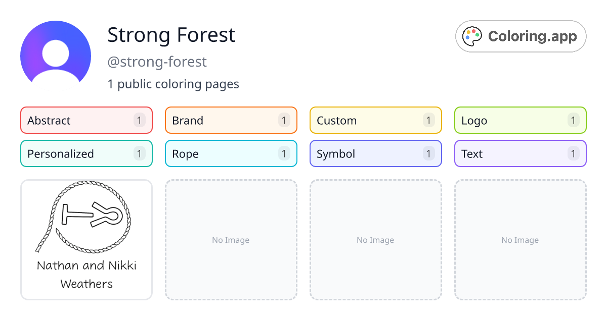 Strong Forest (@strong-forest) • Coloring.app