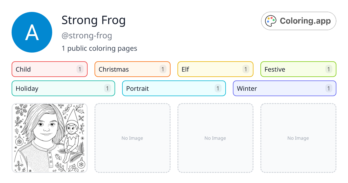 Strong Frog (@strong-frog) • Coloring.app