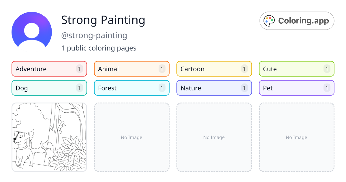 Strong Painting (@strong-painting) • Coloring.app