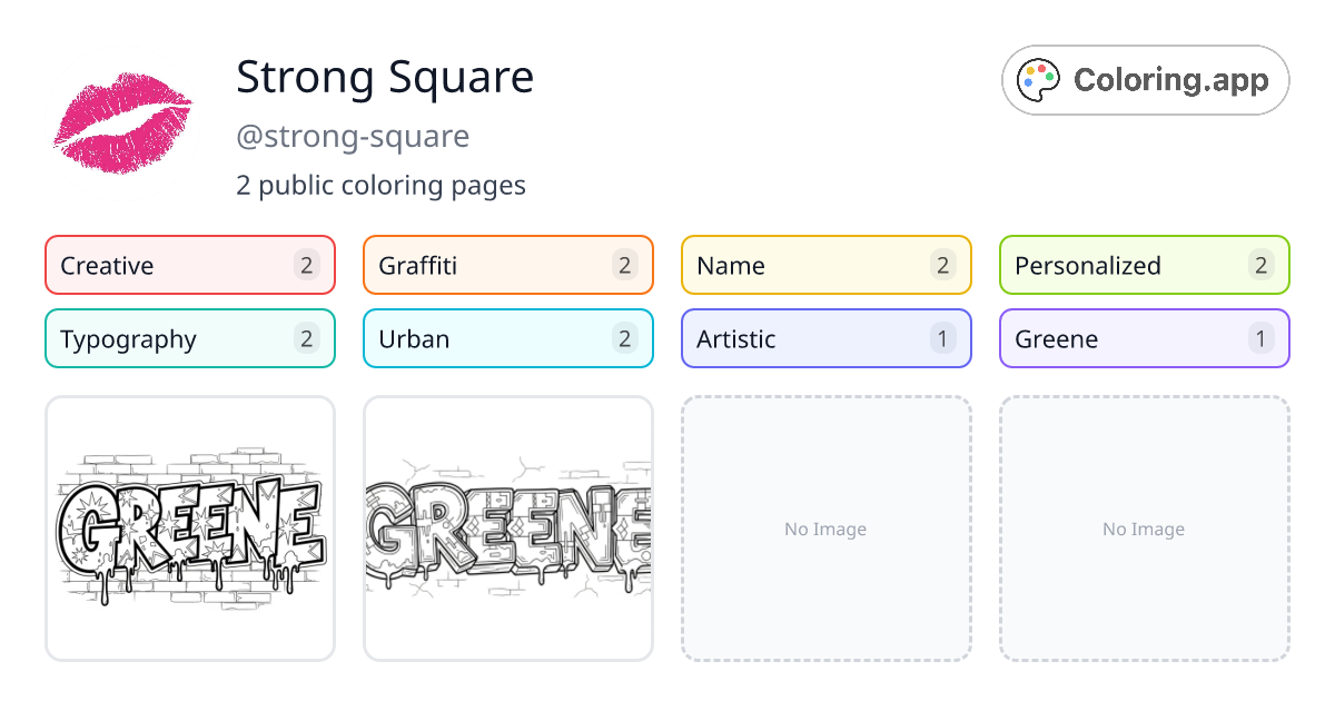 Strong Square (@strong-square) • Coloring.app