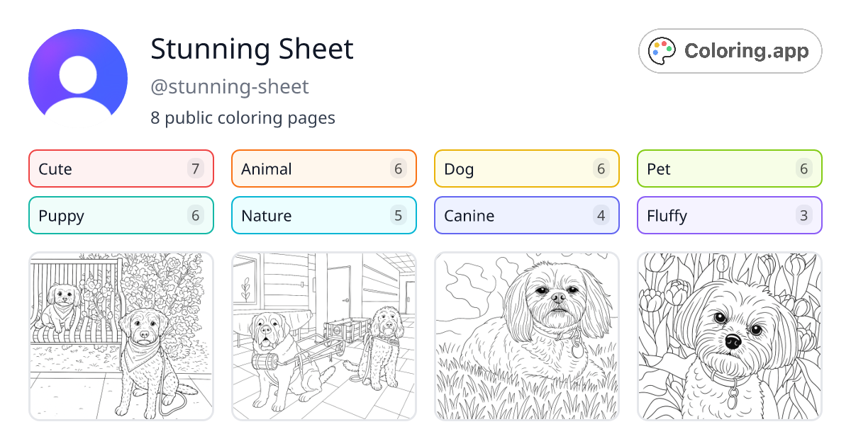 Stunning Sheet Stunning Sheet Coloring App