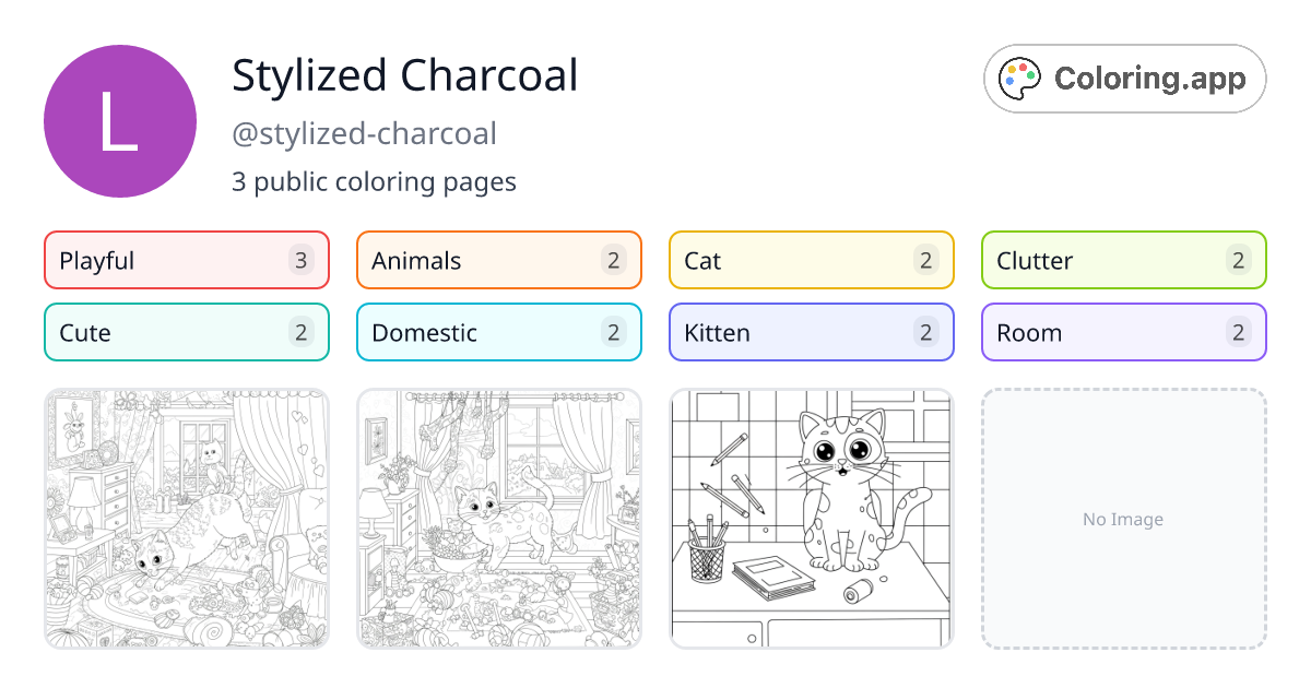 Stylized Charcoal (@stylized-charcoal) • Coloring.app