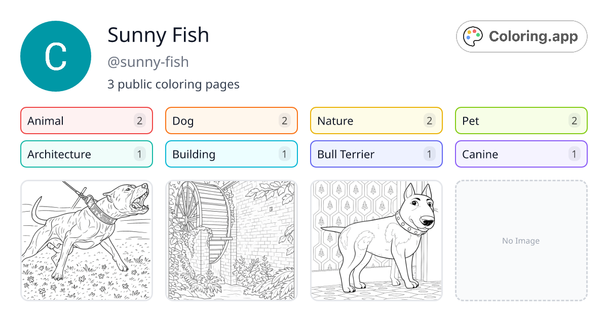 Sunny Fish (@sunny-fish) • Coloring.app