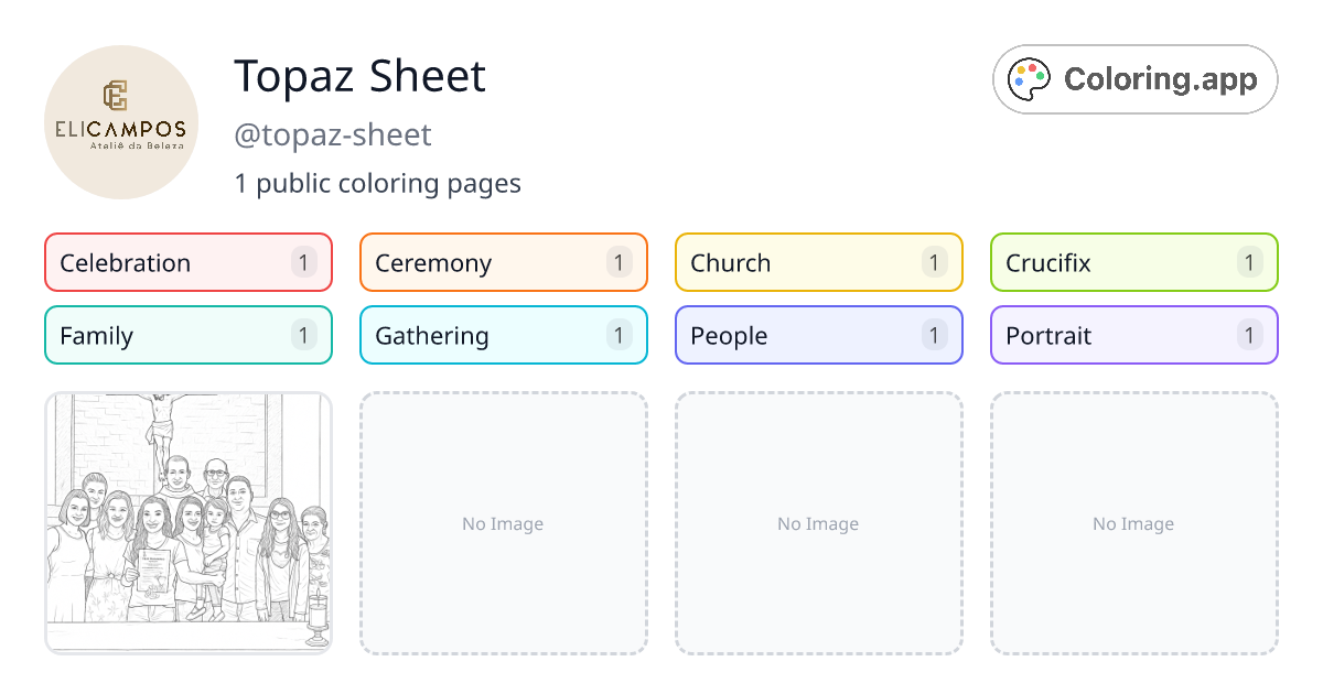 Topaz Sheet (@topaz-sheet) • Coloring.app