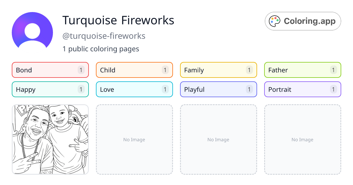 Turquoise Fireworks (@turquoise-fireworks) • Coloring.app