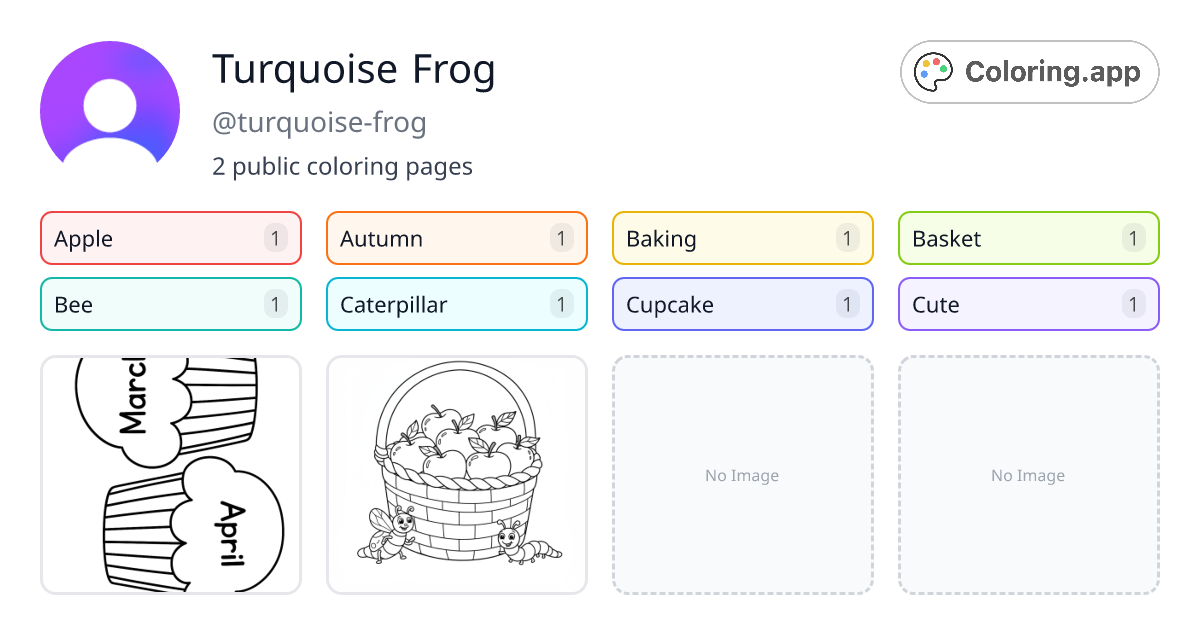 Turquoise Frog (@turquoise-frog) • Coloring.app