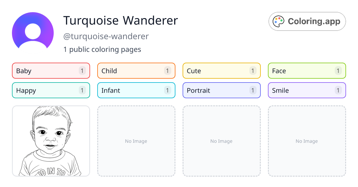 Turquoise Wanderer (@turquoise-wanderer) • Coloring.app