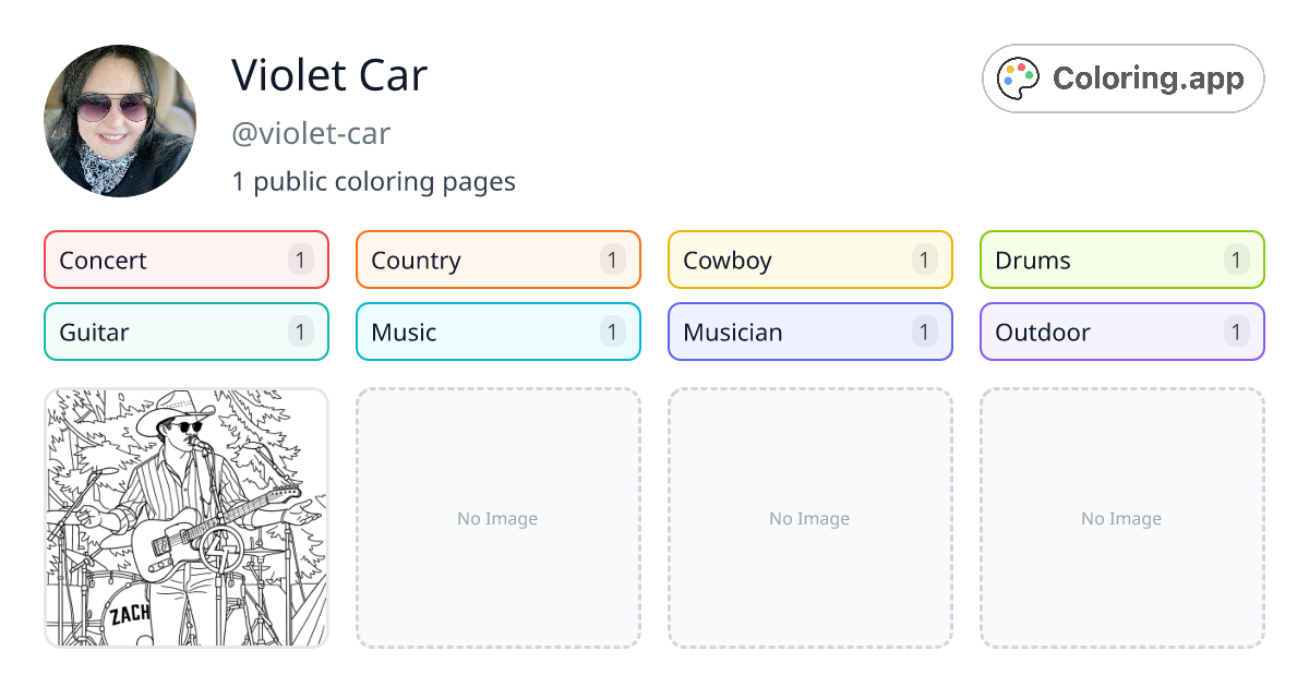 Violet Car (@violet-car) • Coloring.app