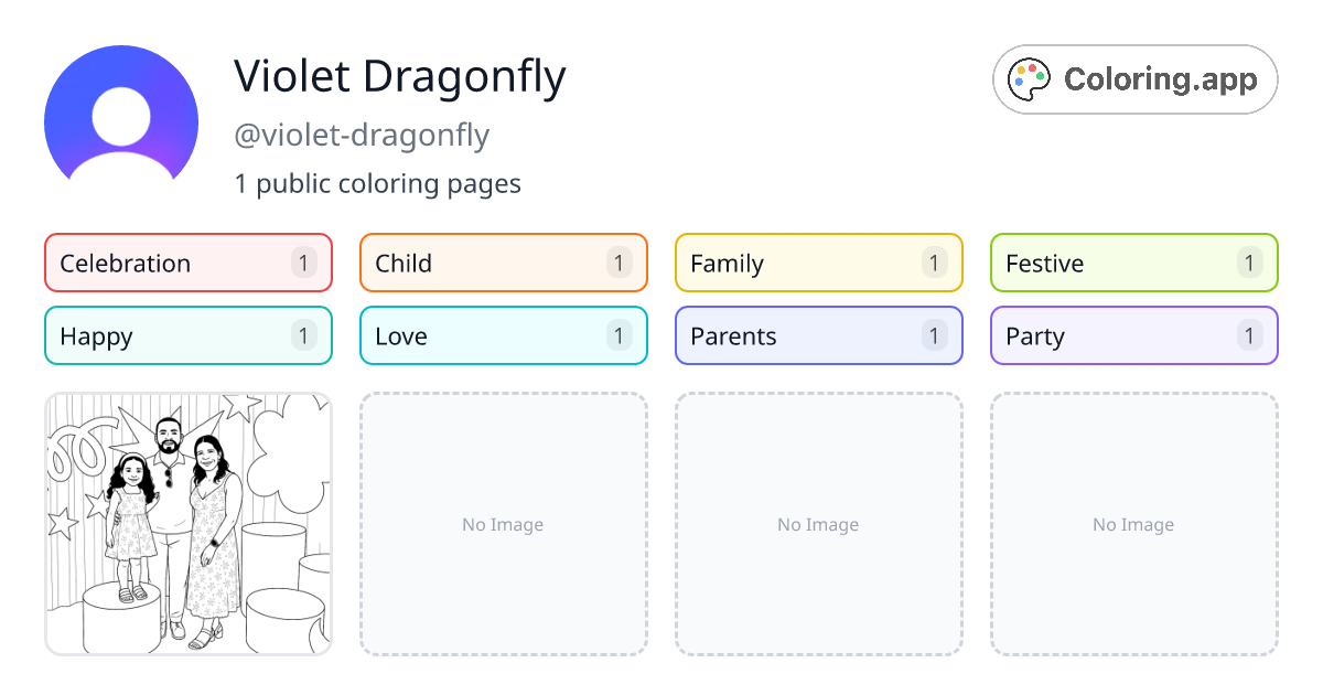 Violet Dragonfly (@violet-dragonfly) • Coloring.app
