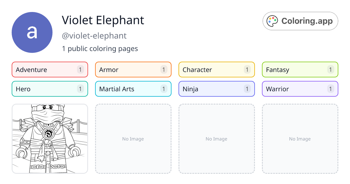 Violet Elephant (@violet-elephant) • Coloring.app
