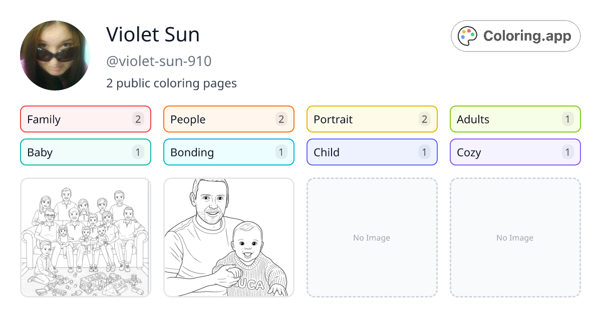 Violet Sun (@violet-sun-910) • Coloring.app