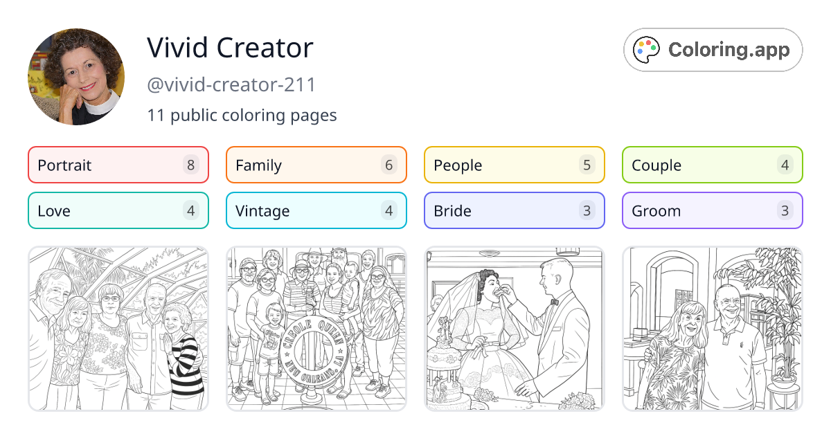 Vivid Creator (@vivid-creator-211) • Coloring.app