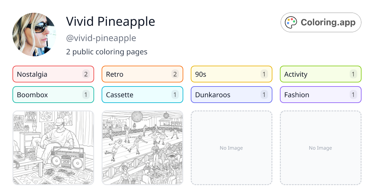 Vivid Pineapple (@vivid-pineapple) • Coloring.app