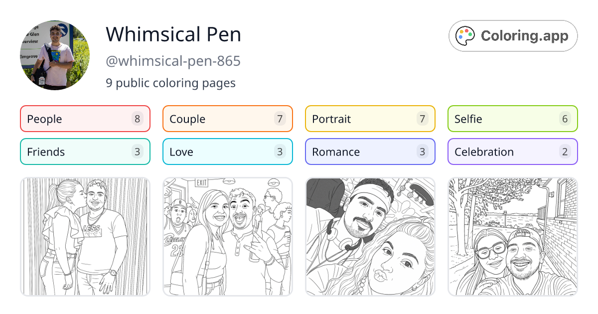 Whimsical Pen (@whimsical-pen-865) • Coloring.app
