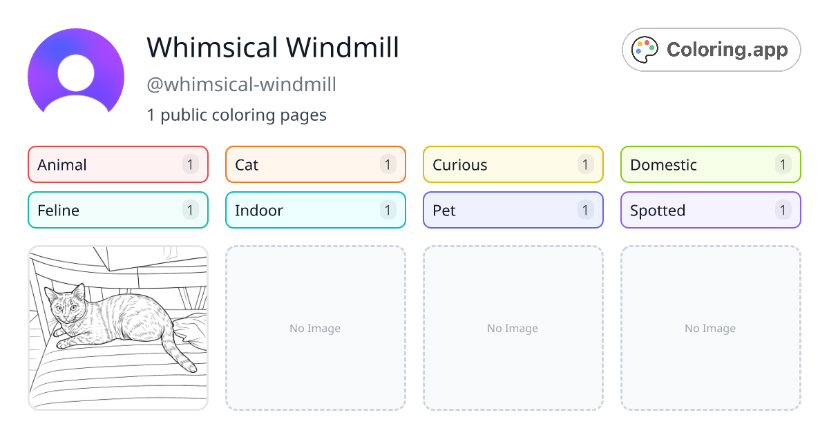 Whimsical Windmill (@whimsical-windmill) • Coloring.app